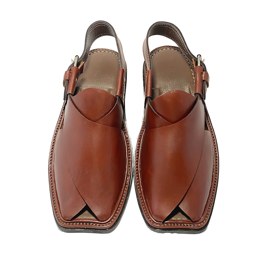 Mustard Charsadda Chappal - Handmade Chappals